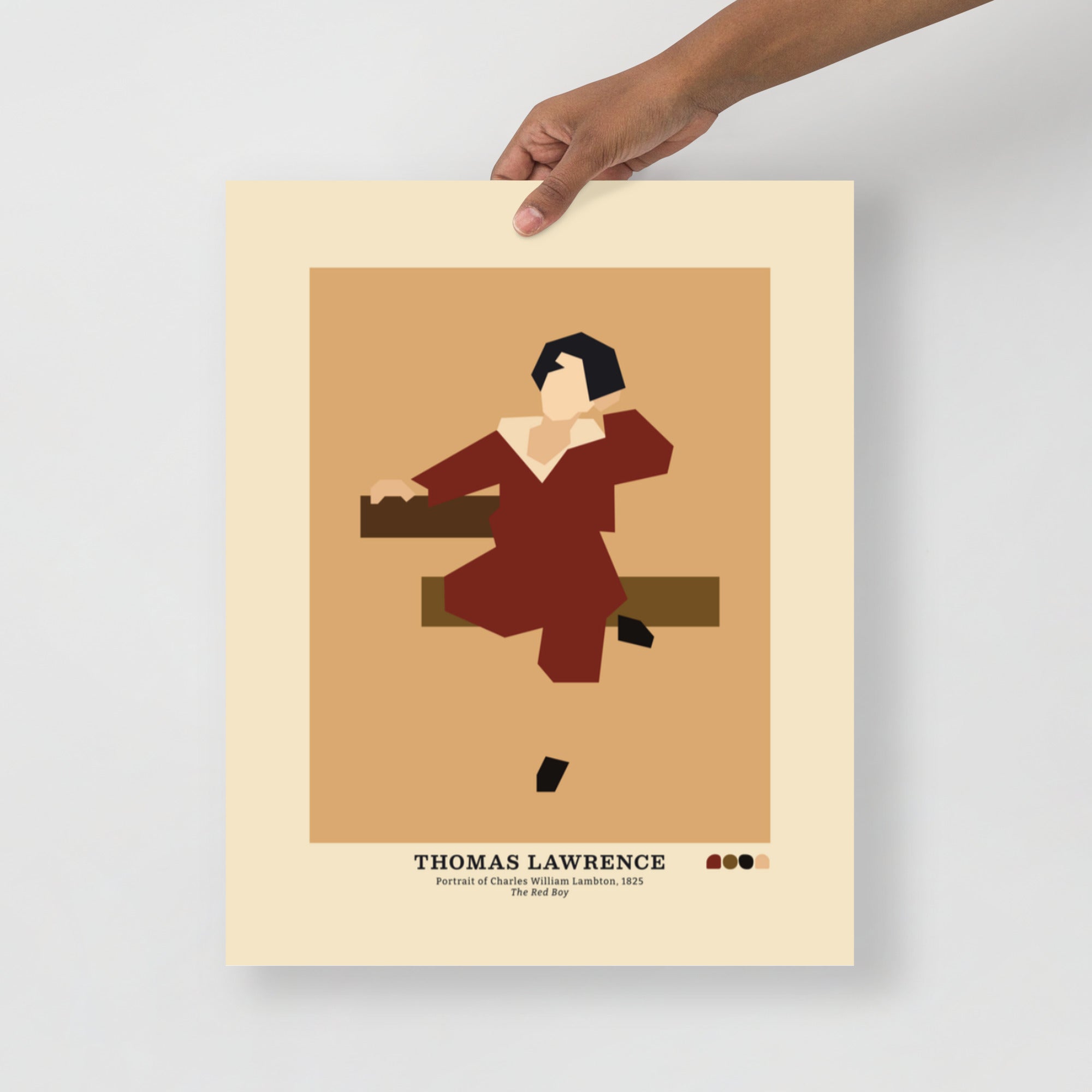 Matte Poster - The Red Boy (Portrait of Charles William Lambton ...
